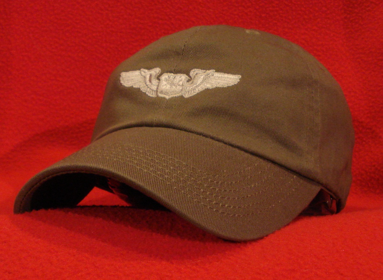 USAF Navigator CSO / Naval NFO wings ball caps by Pilot Ball Caps
