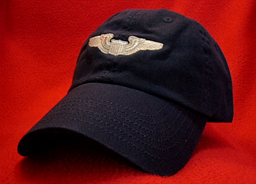 Air Force Pilot wings ball caps, hats by Pilot Ball Caps