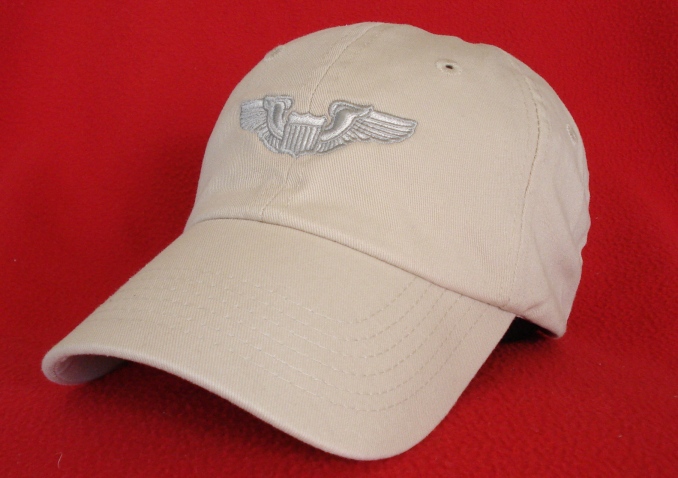 Air Force Pilot wings ball caps, hats by Pilot Ball Caps