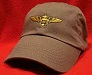 Authentic Naval Aviation wings hats online, by Pilot Ball Caps