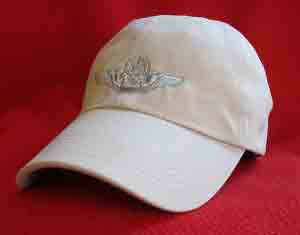 USAF Navigator CSO / Naval NFO wings ball caps by Pilot Ball Caps