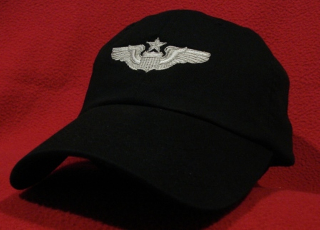 Air Force Pilot wings ball caps, hats by Pilot Ball Caps