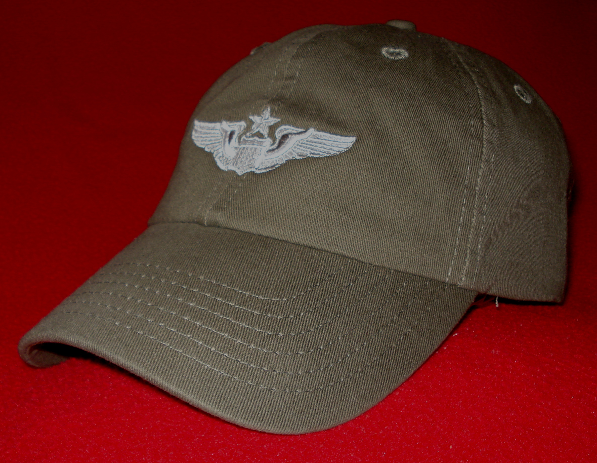 Air Force Pilot wings ball caps, hats by Pilot Ball Caps